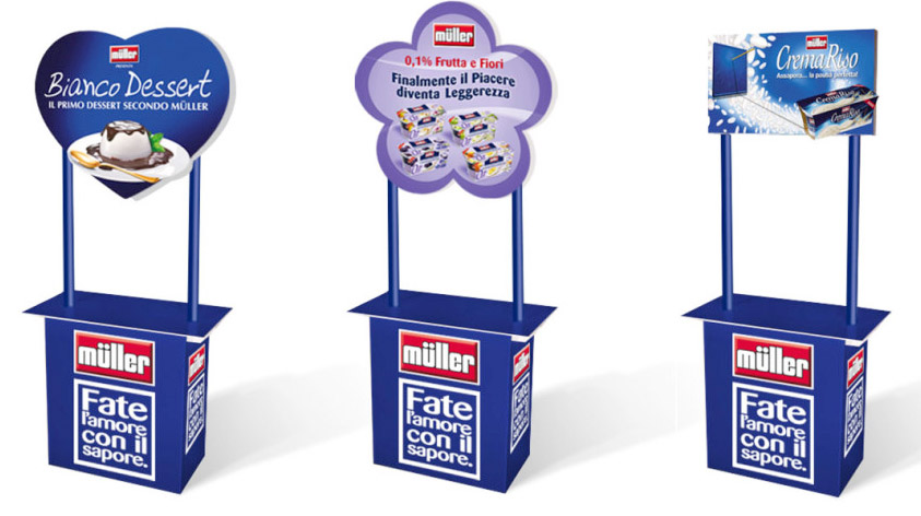 Materiale Pop | Realizziamo innovativi supporti per i vostri prodotti.